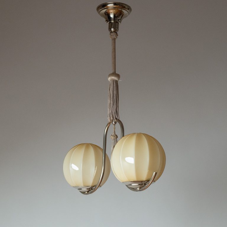 Two-Arm Art Deco Pendant, 1930s – mdrn