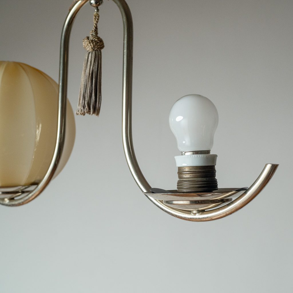 Two-Arm Art Deco Pendant, 1930s – mdrn