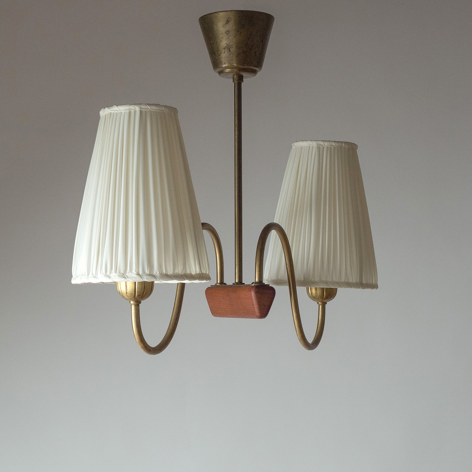 Harald Notini Ceiling Light, Böhlmarks, circa 1950 Sold – mdrn